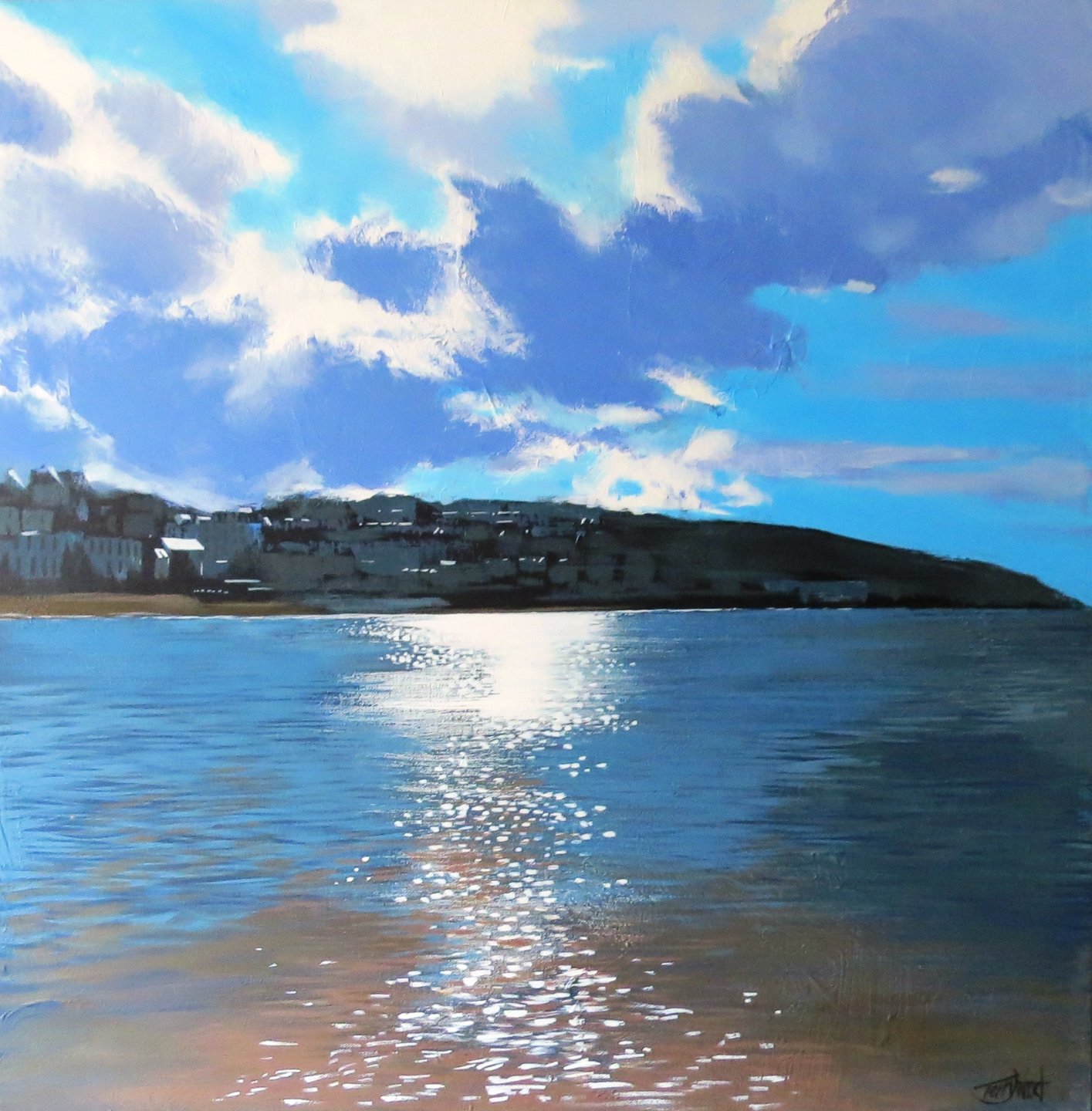 Sunset over St. Ives, Cornwall – Art by Terry Wood