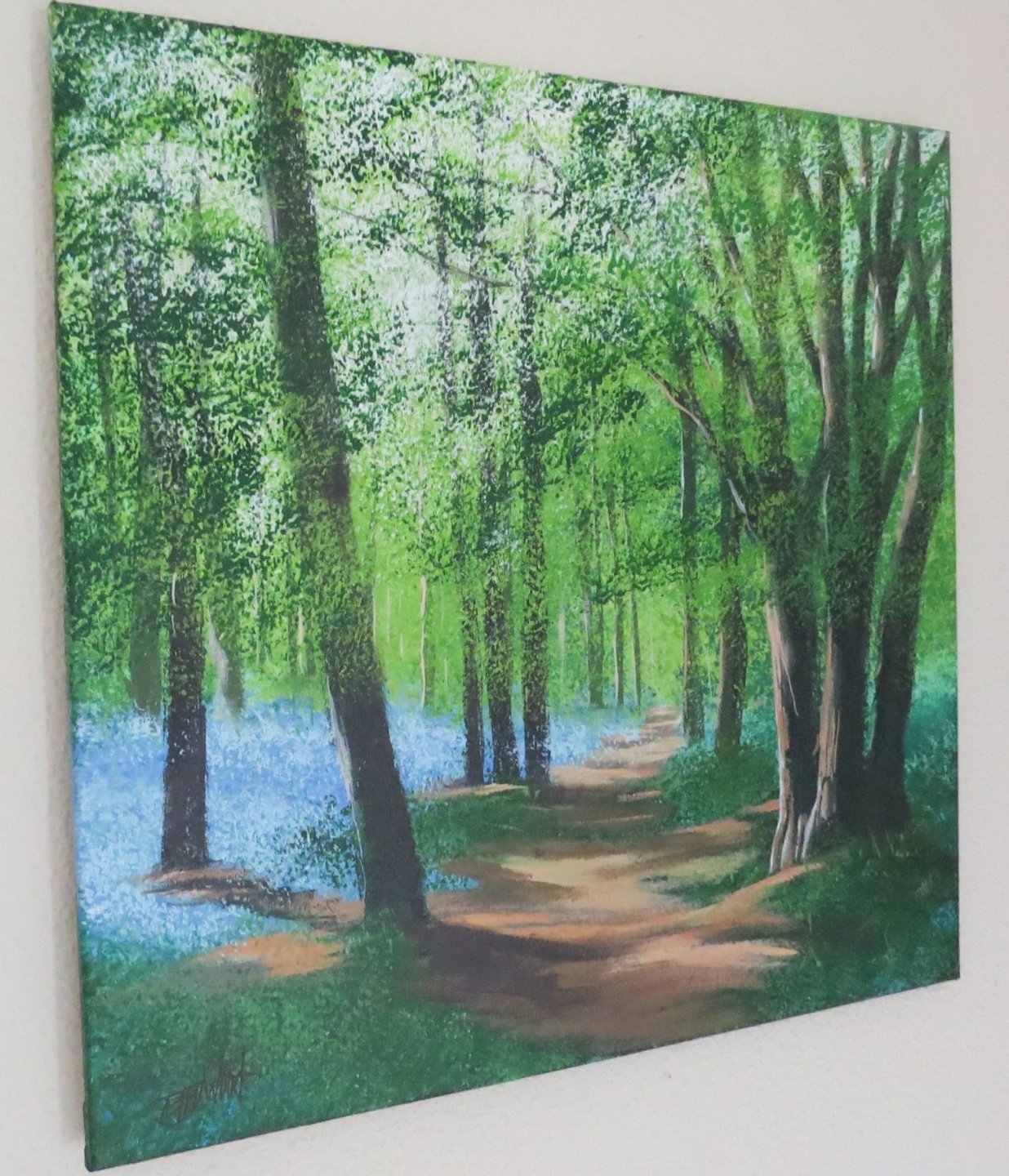 Woodland walkway – Art by Terry Wood
